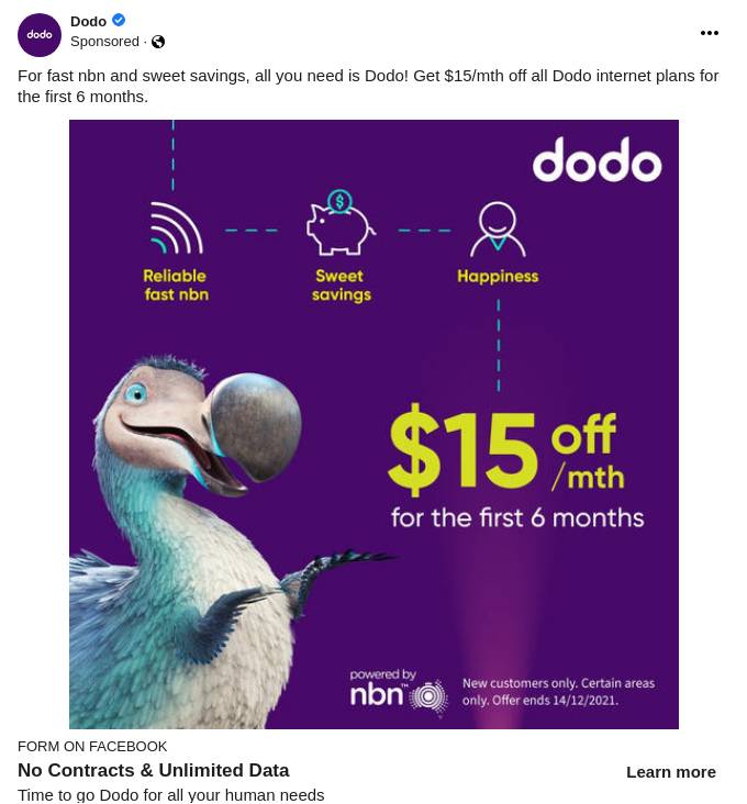 Dodo Ad - Bigdatr