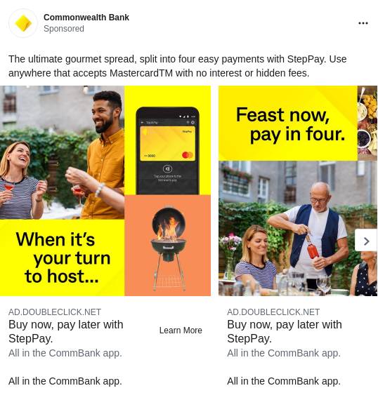Commonwealth Bank Ad