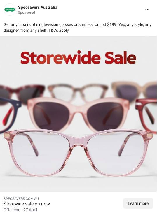 specsavers-australia-fb-page-ad