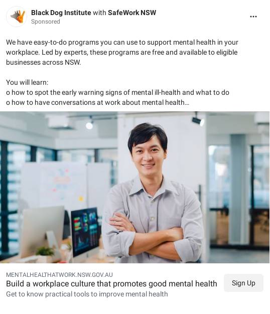 NSW Government Ad NSW Government Ad
