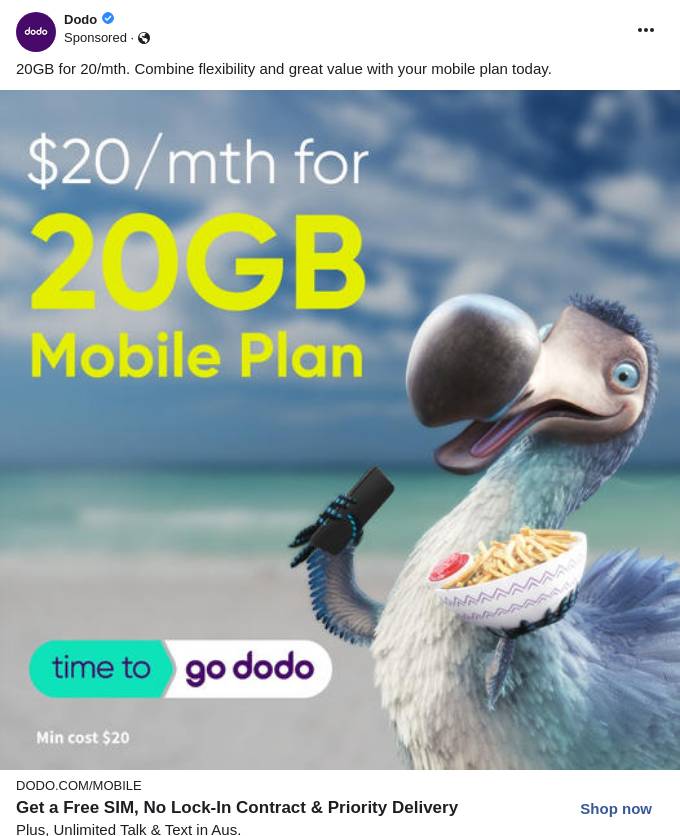 Dodo Ad - Bigdatr