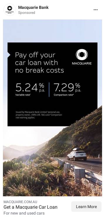 Macquarie Bank Ad - Bigdatr