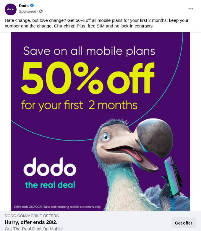 Dodo Ad - Bigdatr