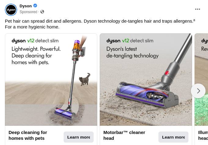 Dyson Ad - Bigdatr