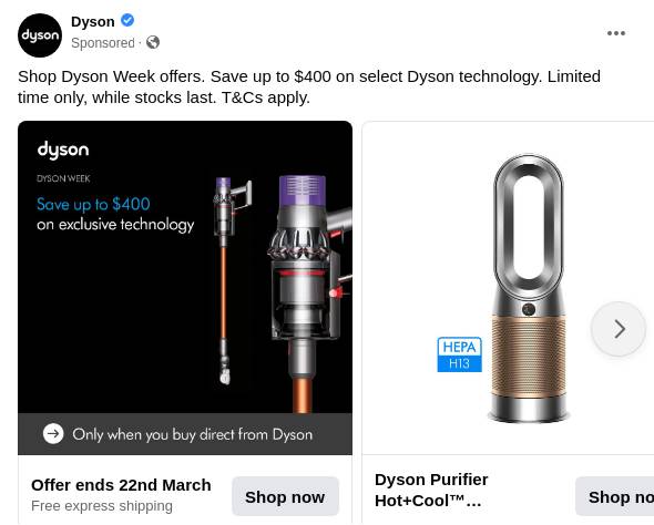 Dyson Ad - Bigdatr