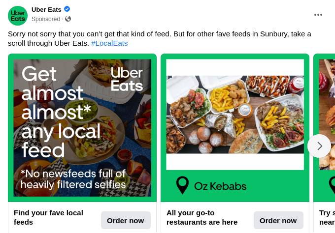 www.ubereats.com Ad - Bigdatr