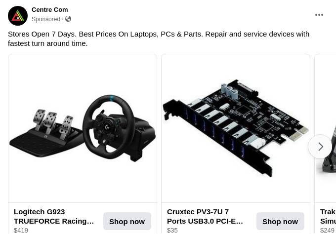 Centre Com Ad - Bigdatr
