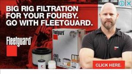 Fleetguard Filter Kit Set - 4WD 4x4 MK14282 - Includes Oil/Lube Filter ...