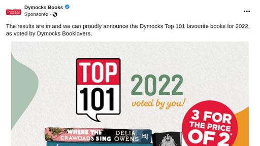Dymocks Ad