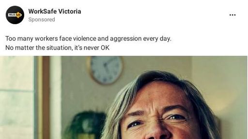 It's never OK | WorkSafe Victoria Ad
