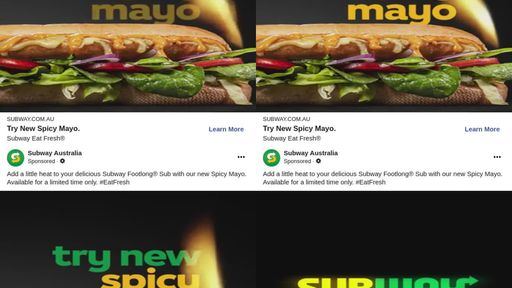 Explore New Subway Ads