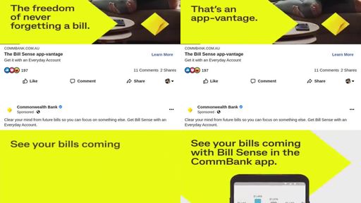Explore New Commonwealth Bank Ads