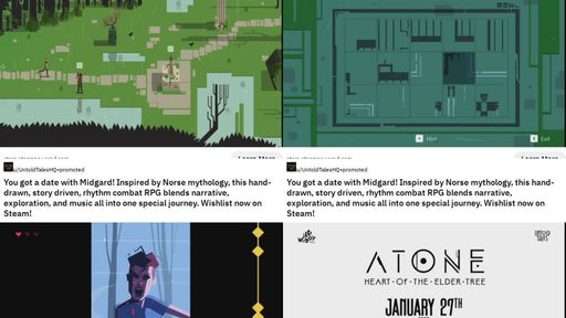 Explore New Steam Ads - Bigdatr