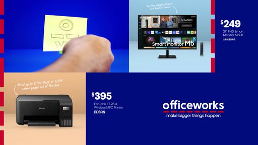 Officeworks Ad - Bigdatr